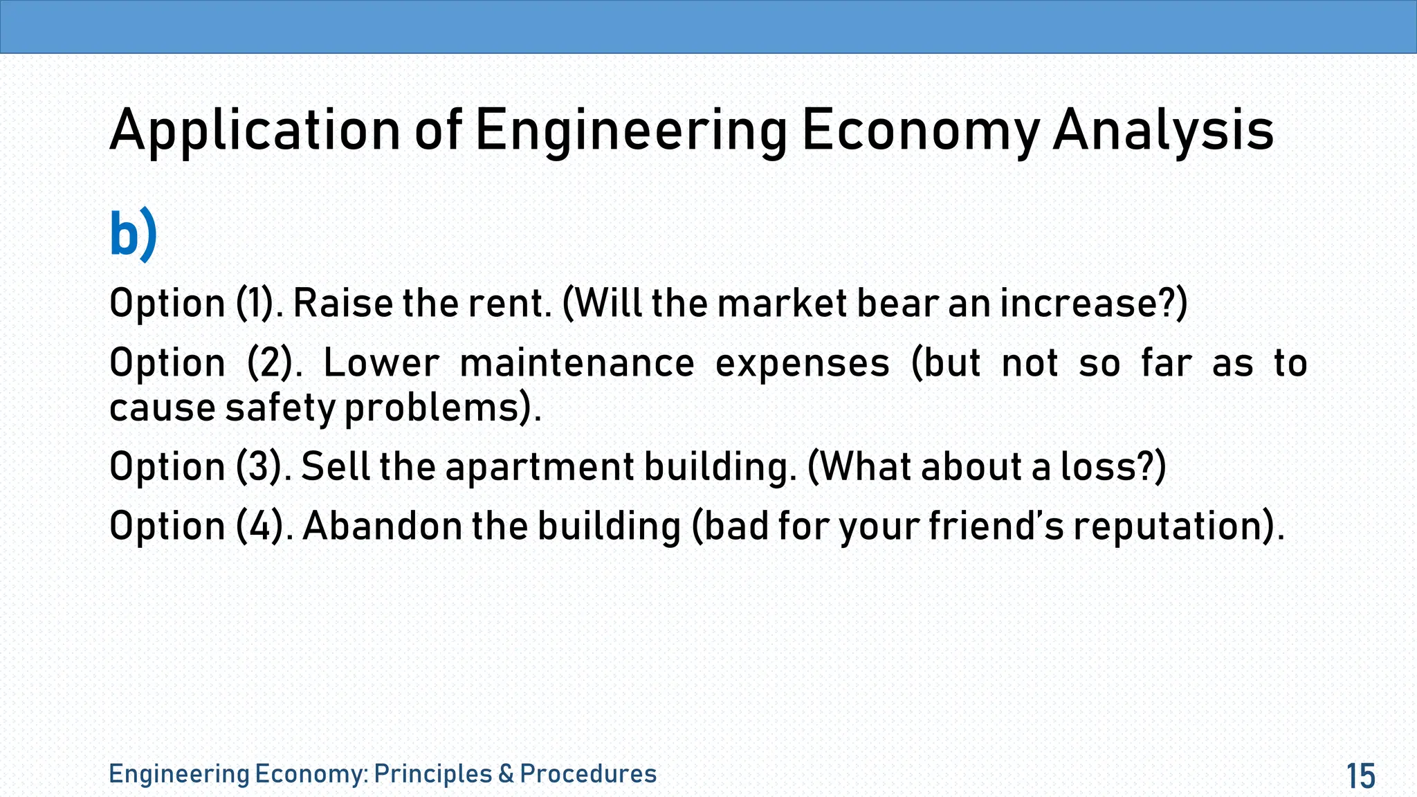 Engineering economic analysis of a system when failed | PPT