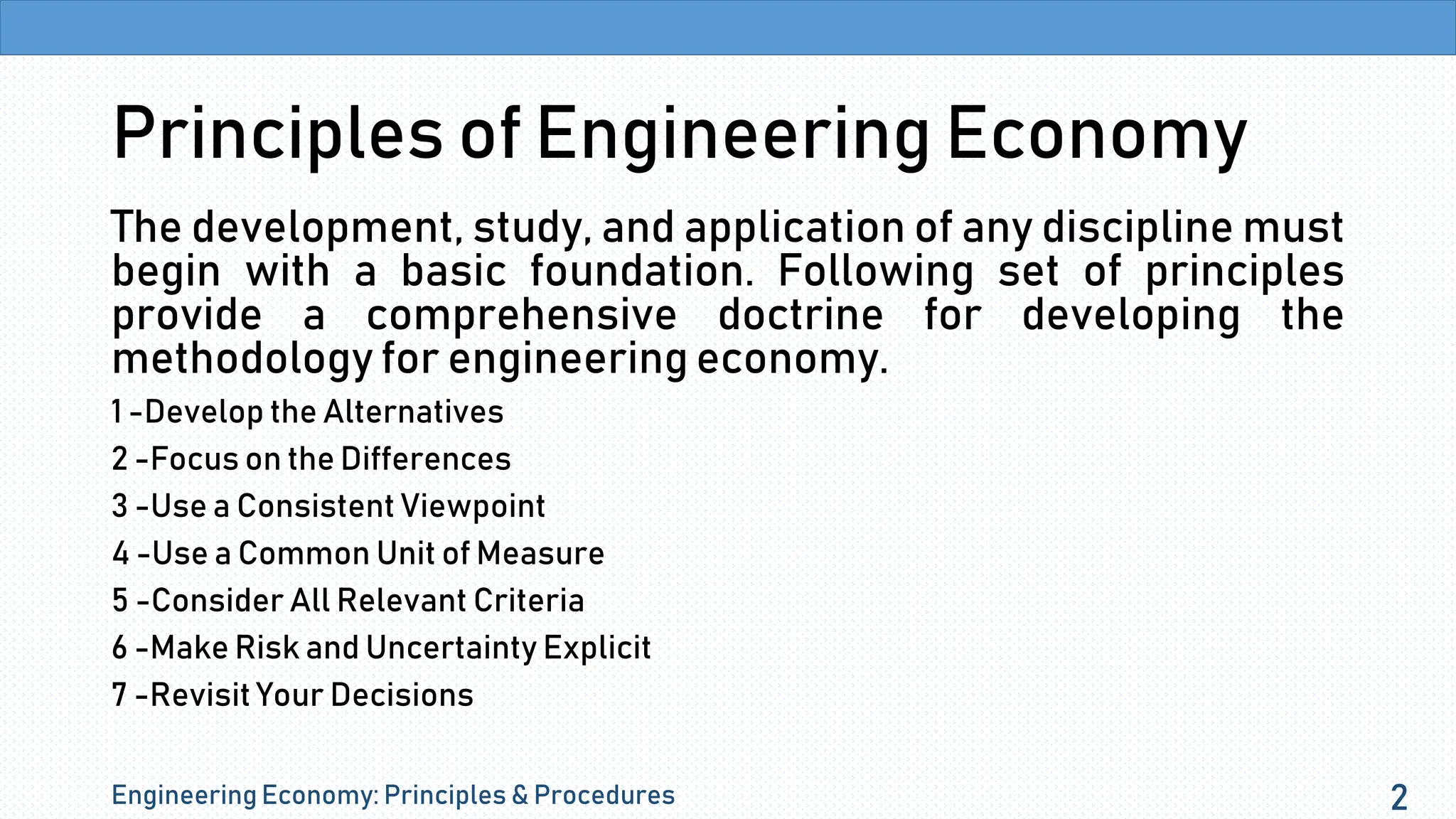 Engineering economic analysis of a system when failed | PPT
