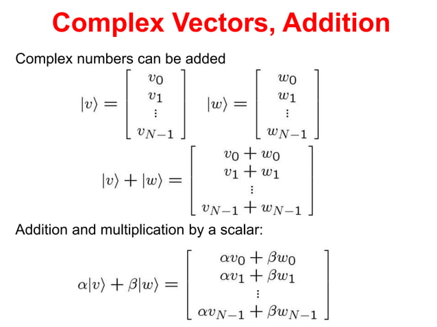 lecture2.ppt quantum computing dave bacon | PPT