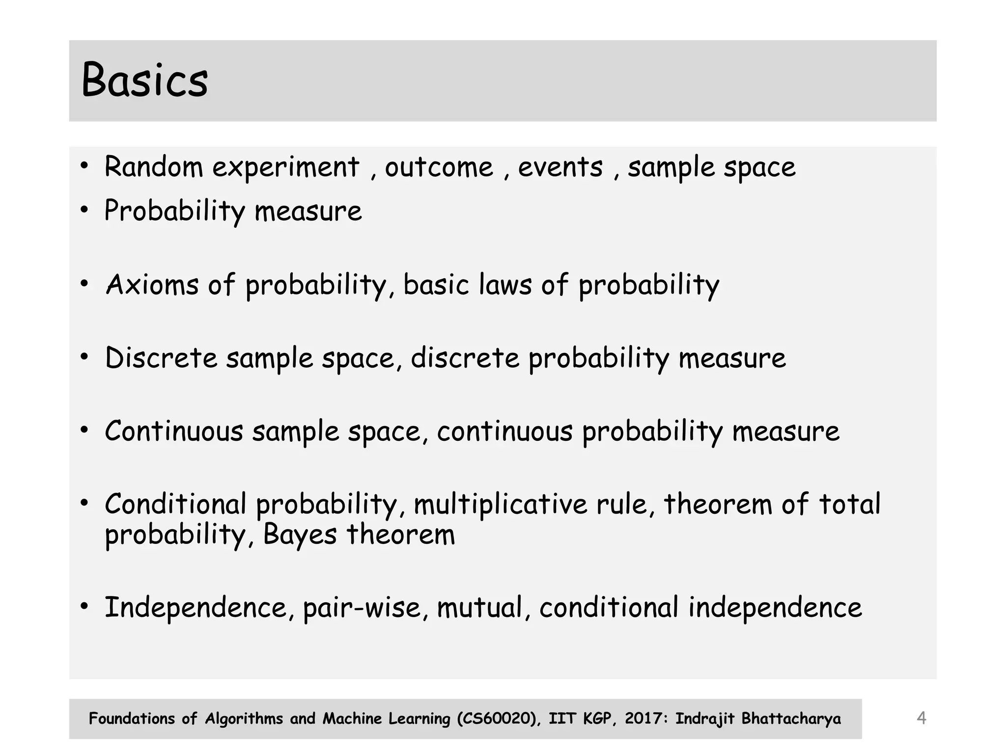New lecture on Probability for machine learning.pptx