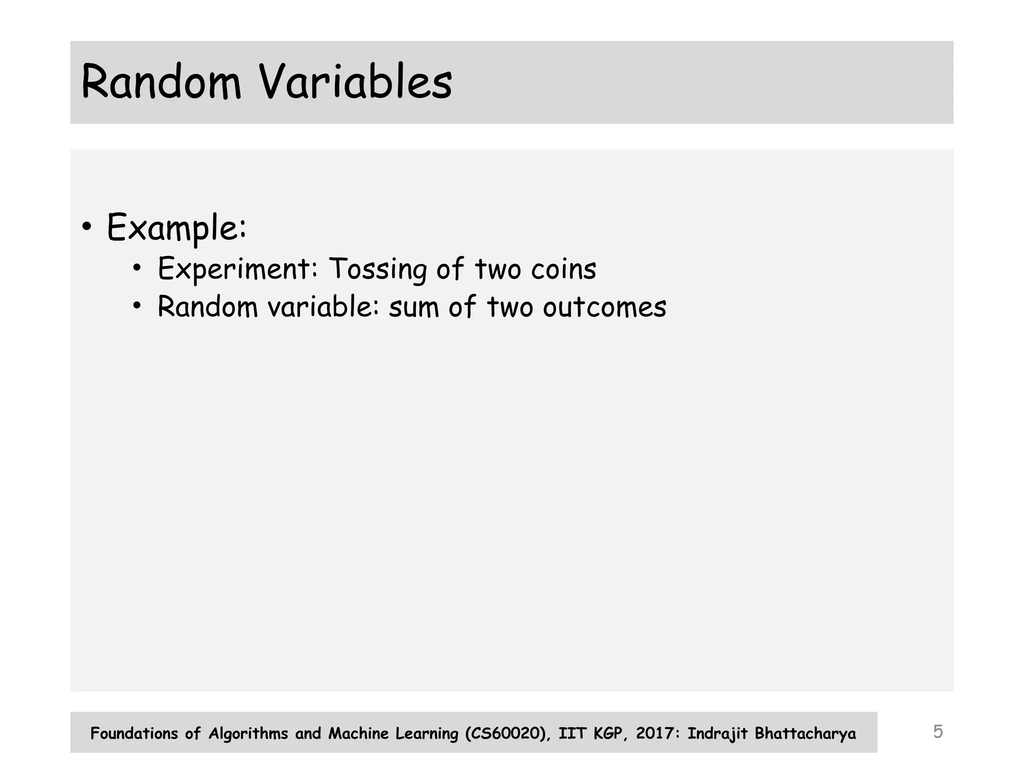 New lecture on Probability for machine learning.pptx | Physics | Science