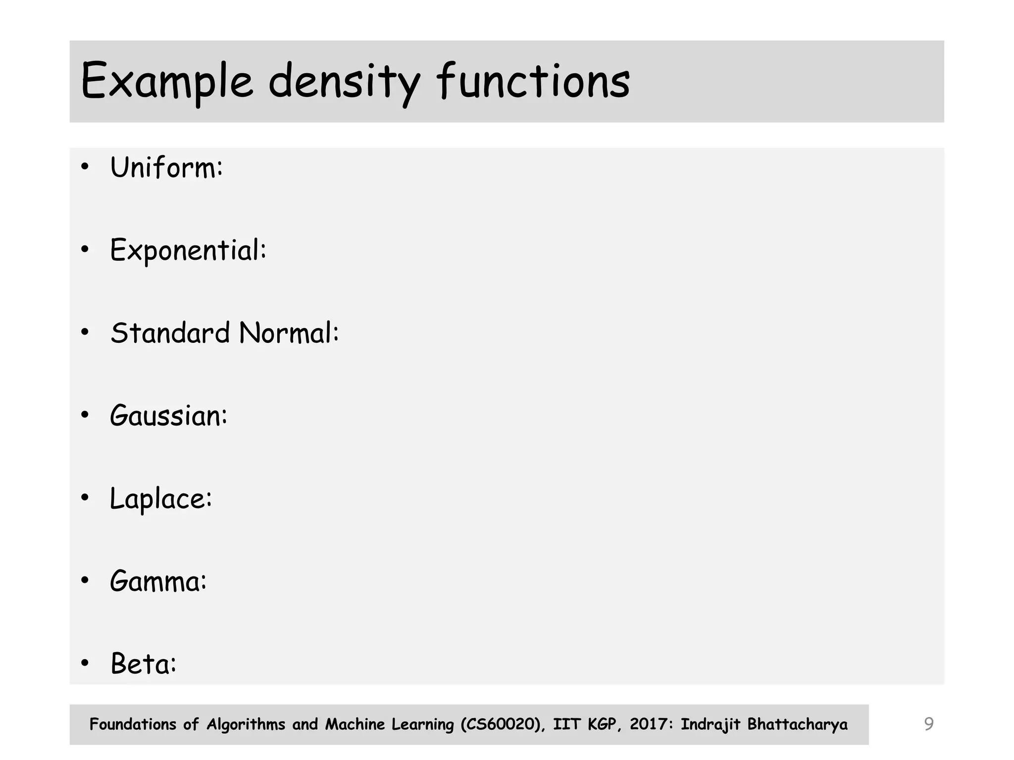 New lecture on Probability for machine learning.pptx | Physics | Science