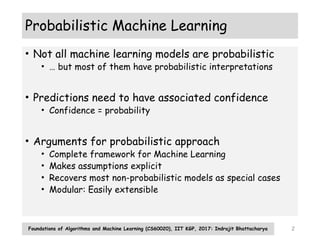 New lecture on Probability for machine learning.pptx | Physics | Science