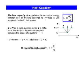 Lecture2.ppt first law of thermodynamics | PPT