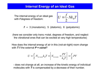 Lecture2.ppt first law of thermodynamics | PPT