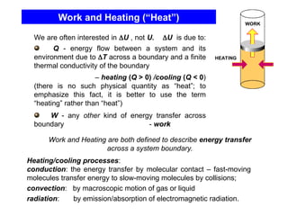 Lecture2.ppt first law of thermodynamics | PPT
