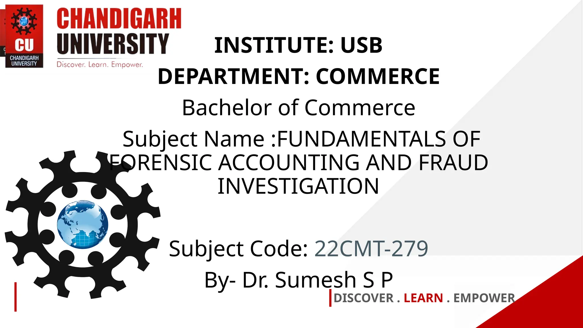 Forensic Accounting & Fraud Investigation | PPTX