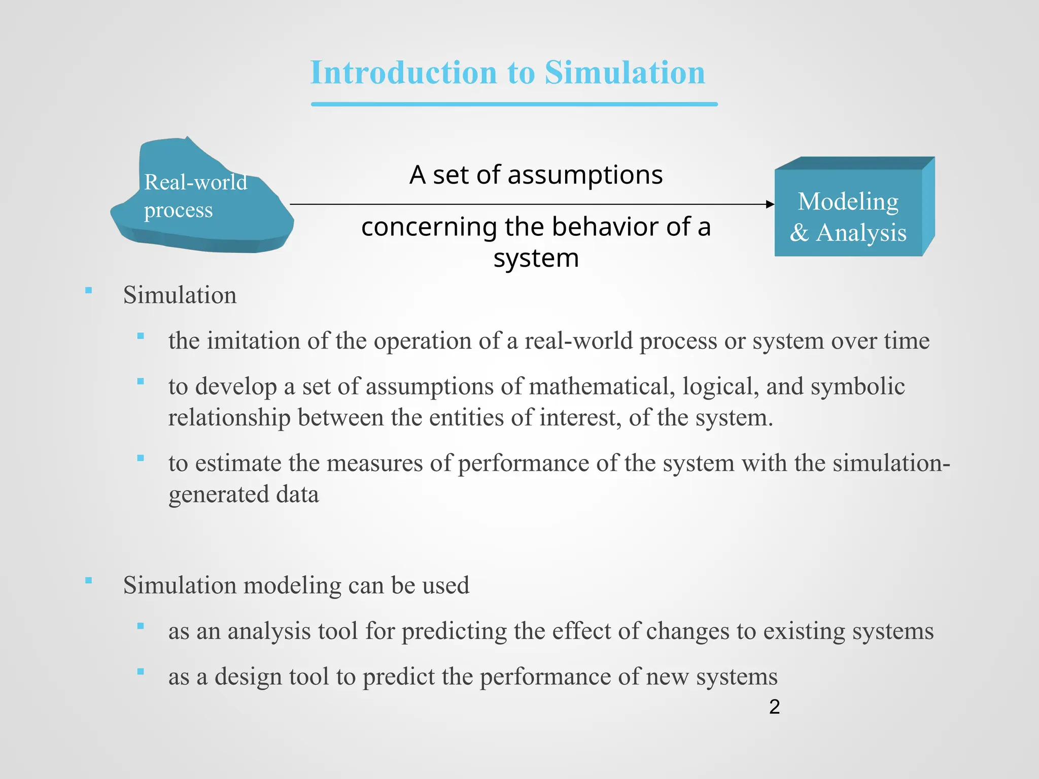 Lecture 2 Of System Simulation And Modulationppt