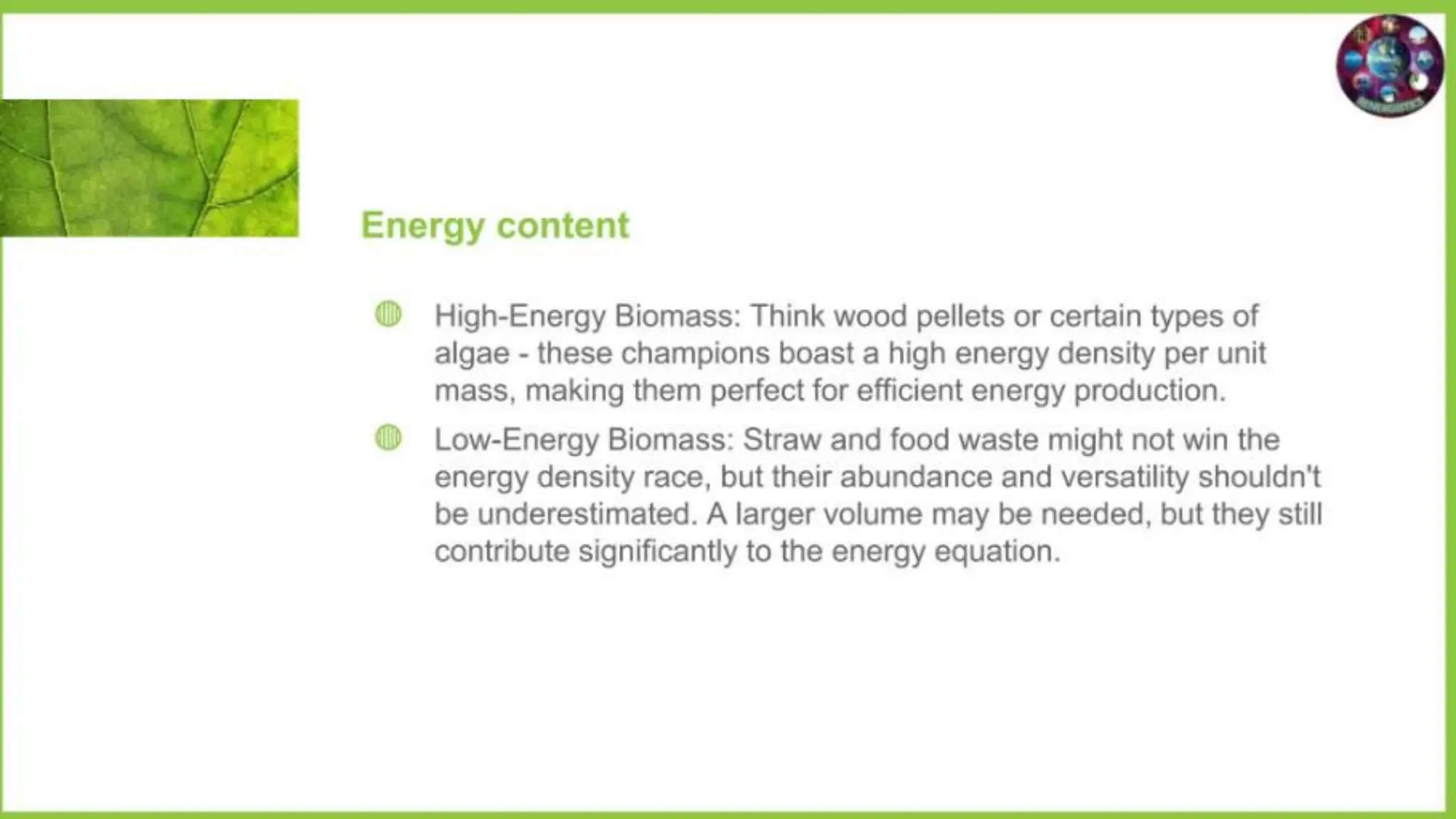 Introduction biomass and its structure and uses | PPT