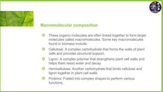Introduction biomass and its structure and uses | PPT