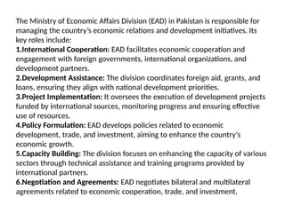 Macroeconomic Framework & Performance of Pakistan | PPTX