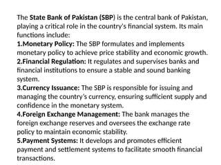 Macroeconomic Framework & Performance of Pakistan | PPTX