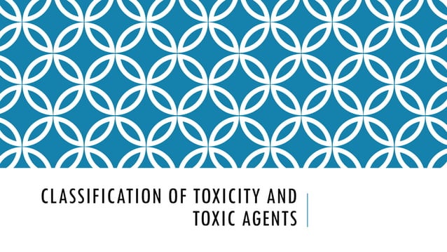 Classification of toxicity and toxic agent.pdf
