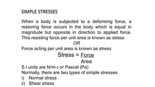 Mechanics of slid 1 lecture Stress .pptx