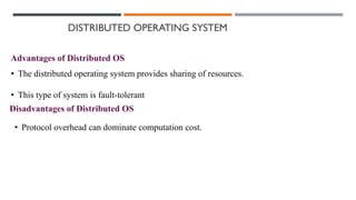 LECTURE 2 OPERATING SYSTEM PPT FOR ENGINEERING | PDF
