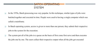 LECTURE 2 OPERATING SYSTEM PPT FOR ENGINEERING | PDF