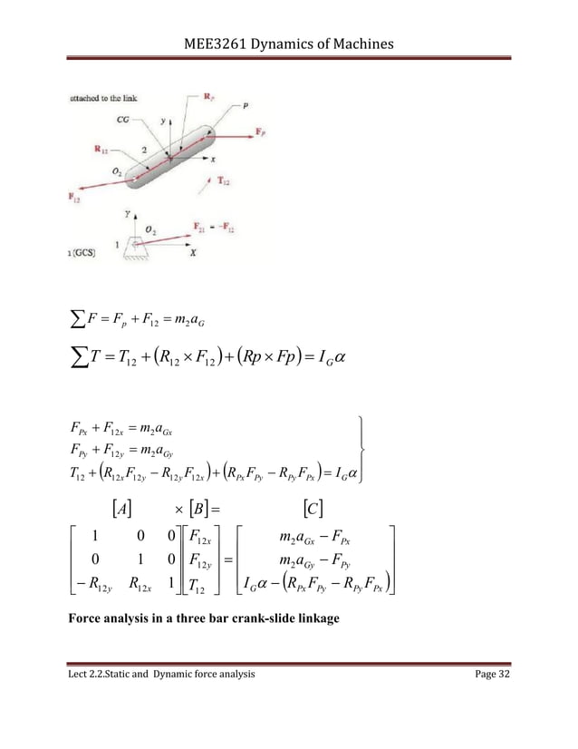 Lecture 2.2 Static and Dynamic Force Analysis.pdf