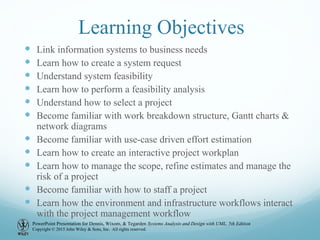 System analysis and design project management .ppt