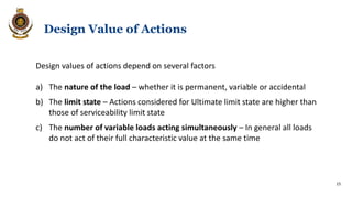 actions and combinations-design of concrete structures | PDF
