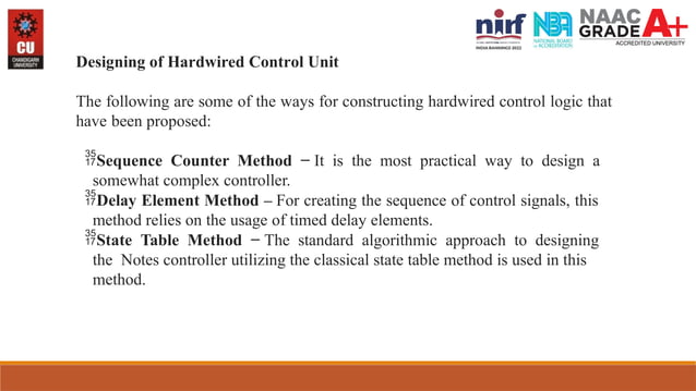 Lecture 2.1.1 (Design of control unit-Hardwired control unit).pptx