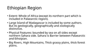 Zoogeography and Paleontology lecture 2 patterns of Dispersal barriers ...