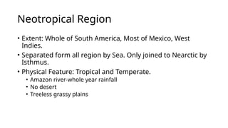 Zoogeography and Paleontology lecture 2 patterns of Dispersal barriers ...
