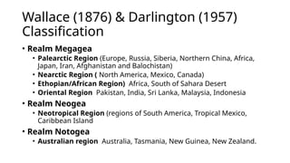 Zoogeography and Paleontology lecture 2 patterns of Dispersal barriers ...