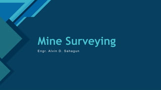 Design of Control Network in Mine Surveying | PPTX
