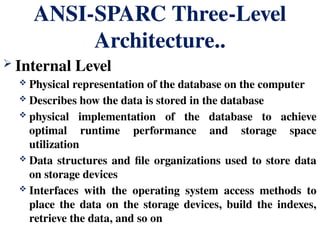 Database Management Systems Lecture # 2 Inter | PPTX