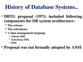 Database Management Systems Lecture # 2 Inter | PPTX
