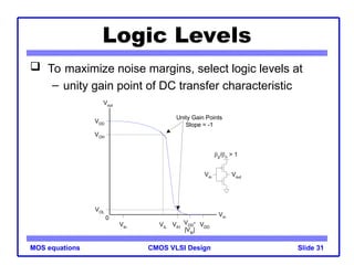 lecture2-CMOS VLSI design is broken into two steps: circuit block ...