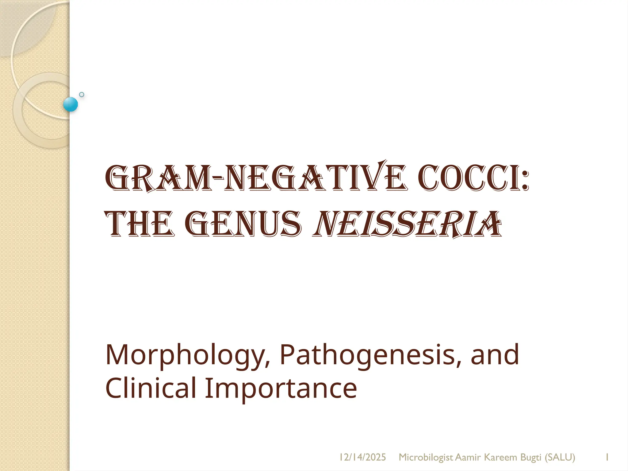 Gram-Negative Cocci and Its Genus...pptx