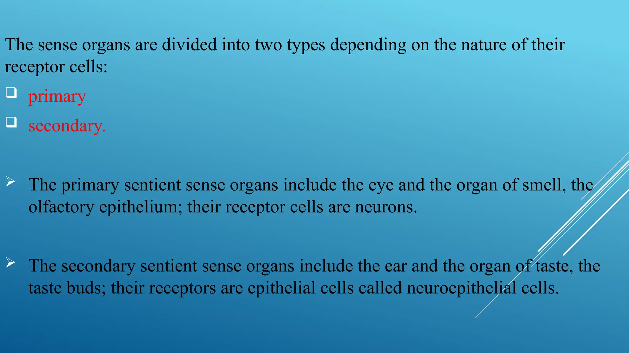 Lecture 2 topic regarding ear and eye sense organ histology | PPTX