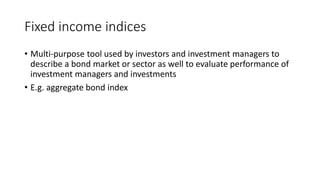 Fixed Income Securities, Market, Issuance, Trading and Funding | PPTX