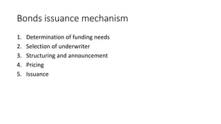 Fixed Income Securities, Market, Issuance, Trading and Funding | PPTX