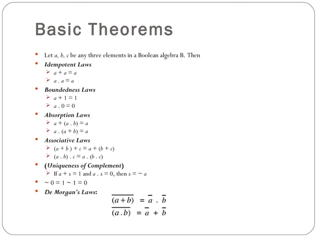 Lecture 2.4 logic_gate_&_simple_logic_circuit | PPT | Physics | Science