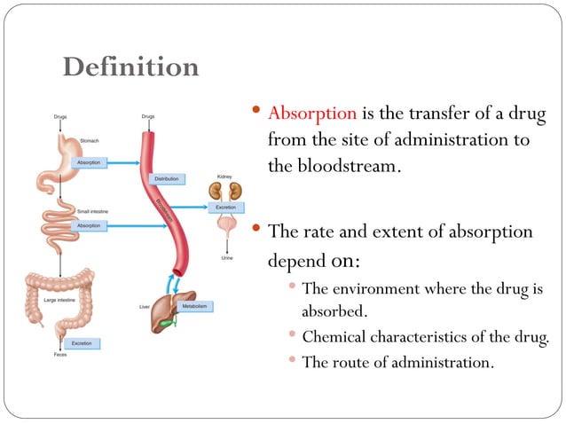 Pharmacokinetics Lecture - Absorption.ppt