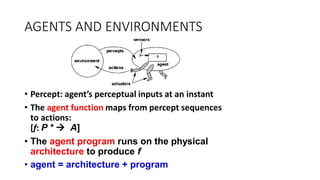 Lecture 2 agent and environment | PDF