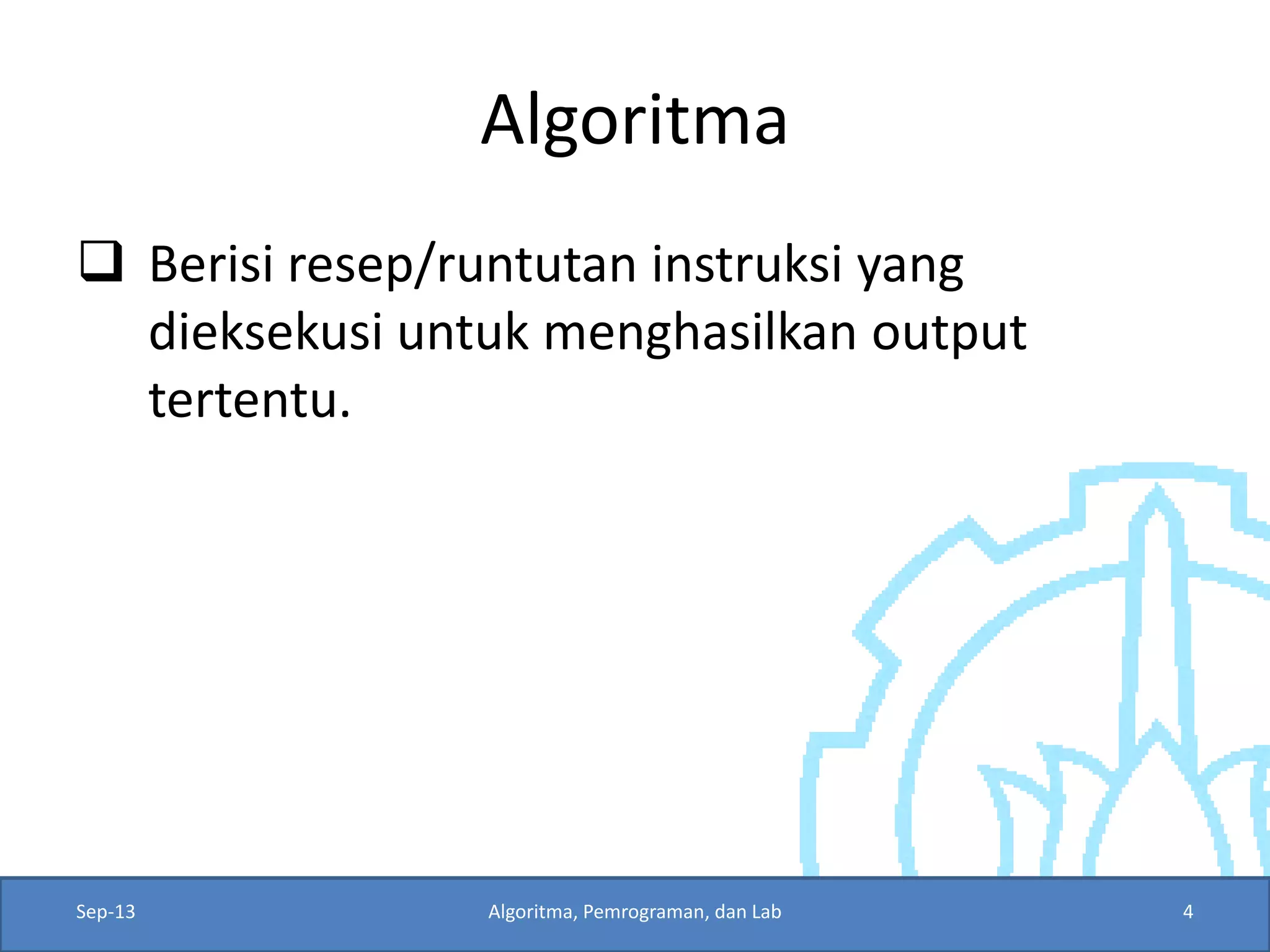 Lecture 2 algoritma-dan_flowchart | PDF