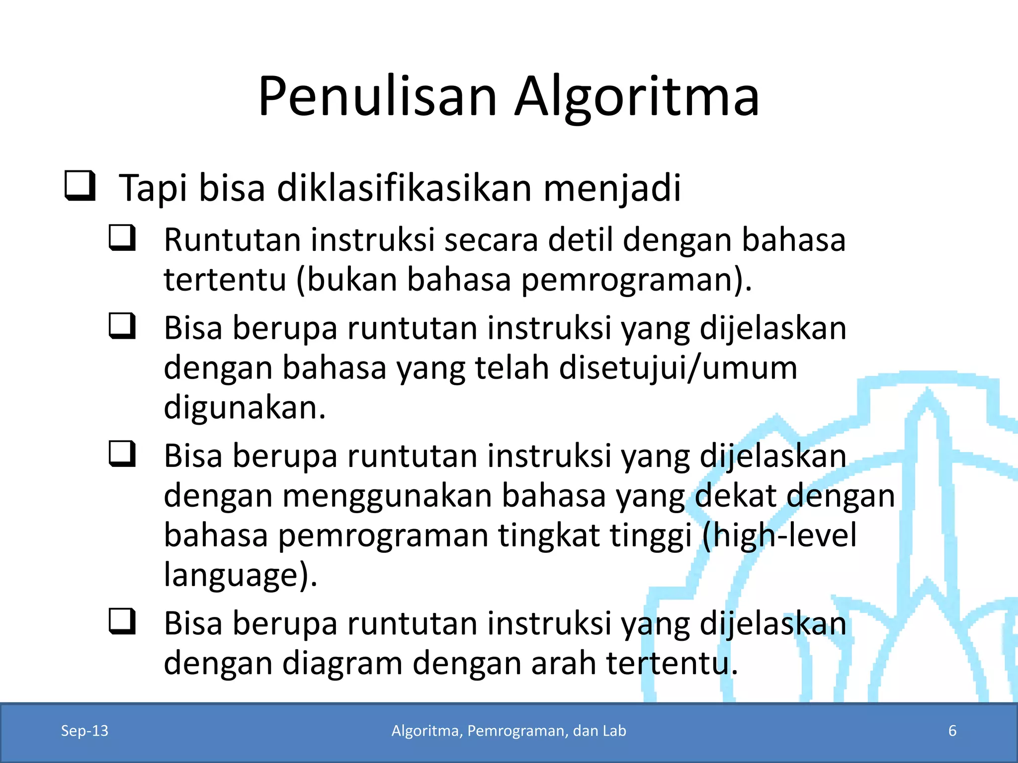 Lecture 2 algoritma-dan_flowchart | PDF