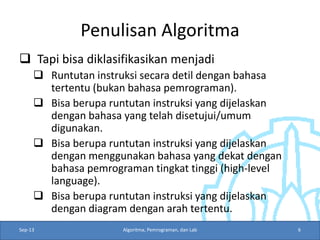 Lecture 2 algoritma-dan_flowchart | PDF