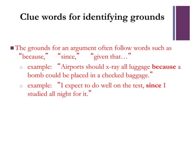 Lecture 2 arguments | PPT