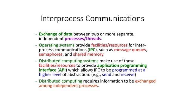 Lecture 2 Asynchrnous And Synchronous Computation And Communication Pptx