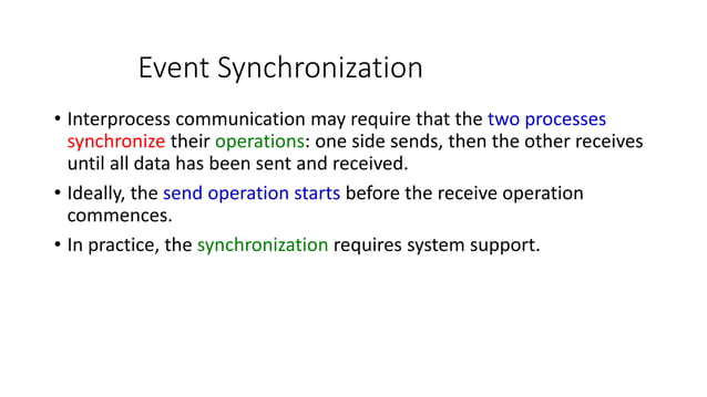 Lecture 2 Asynchrnous And Synchronous Computation And Communicationpptx