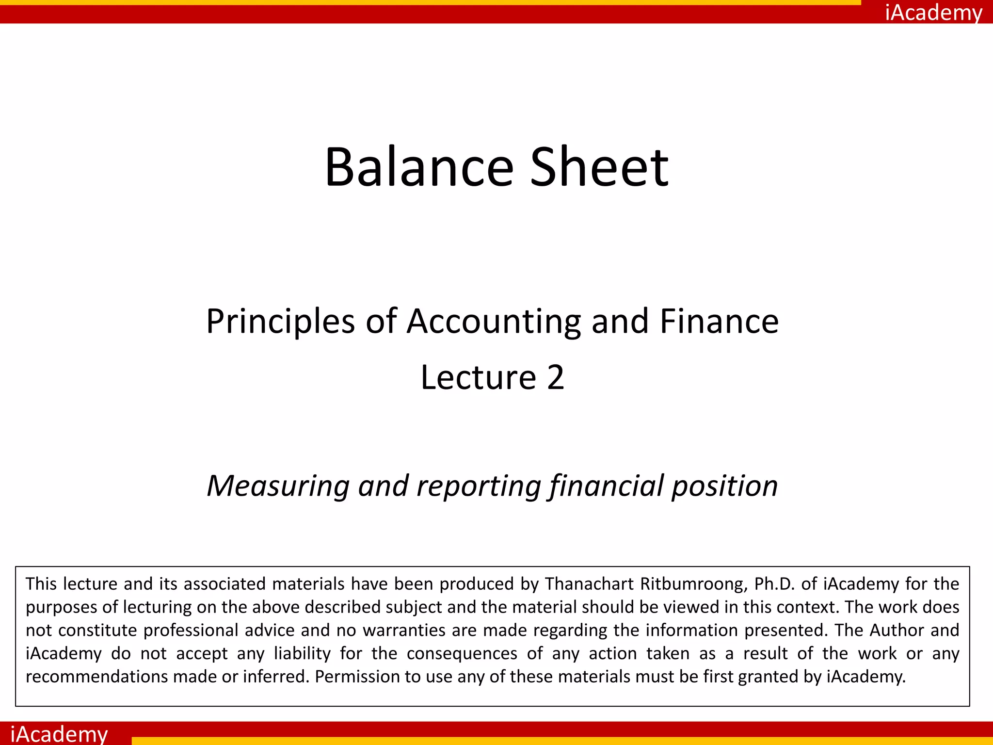 Lecture 2 - Balance Sheet (Lecturer).pptx