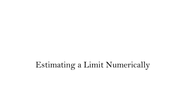 Lecture 2- BASIC LIMITS and INDETERMINATE FORM.pptx | Technology ...