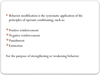 Lecture 2 - Behavior Modification Techniques.pptx