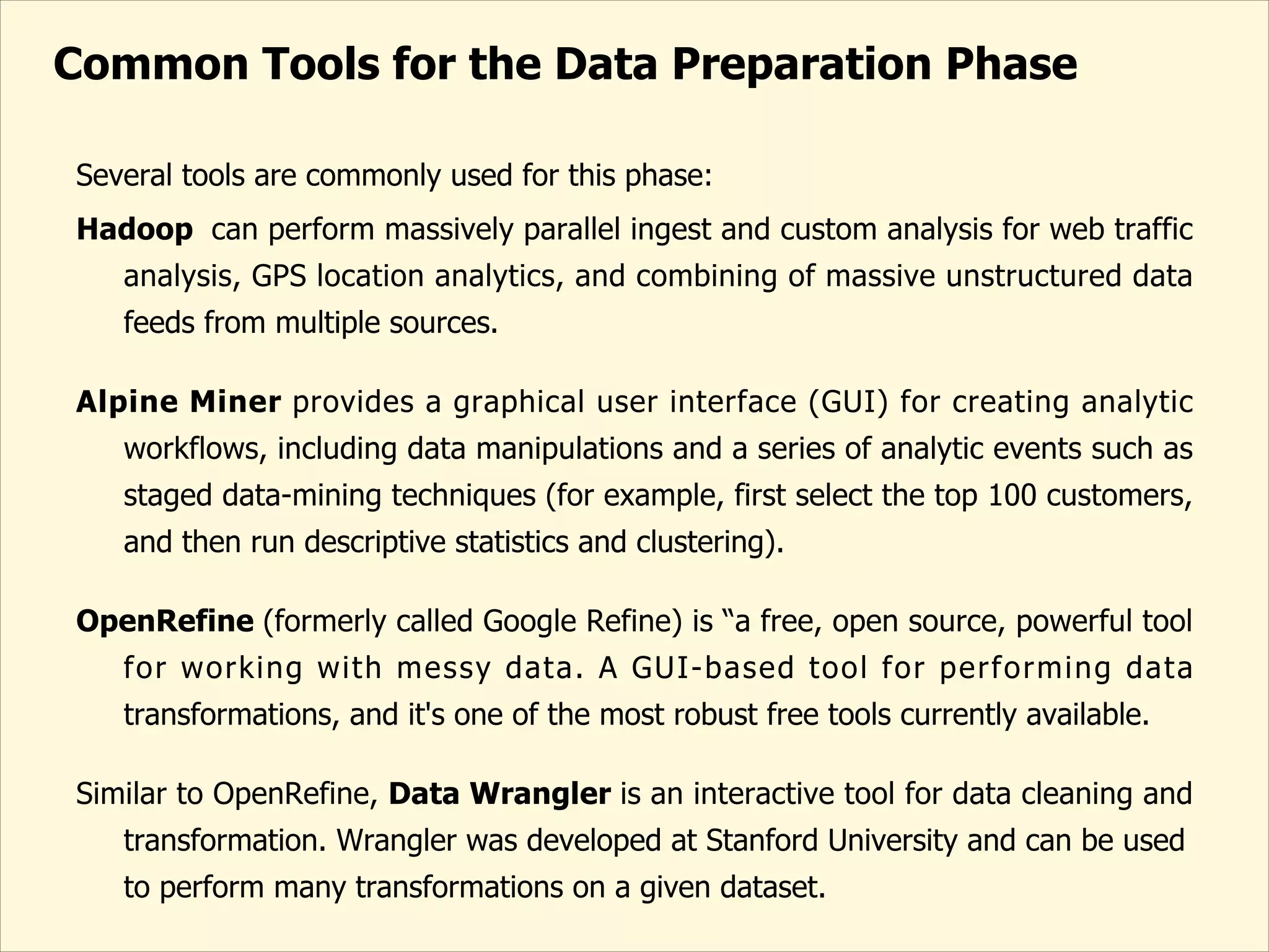Lecture2 big data life cycle | PDF