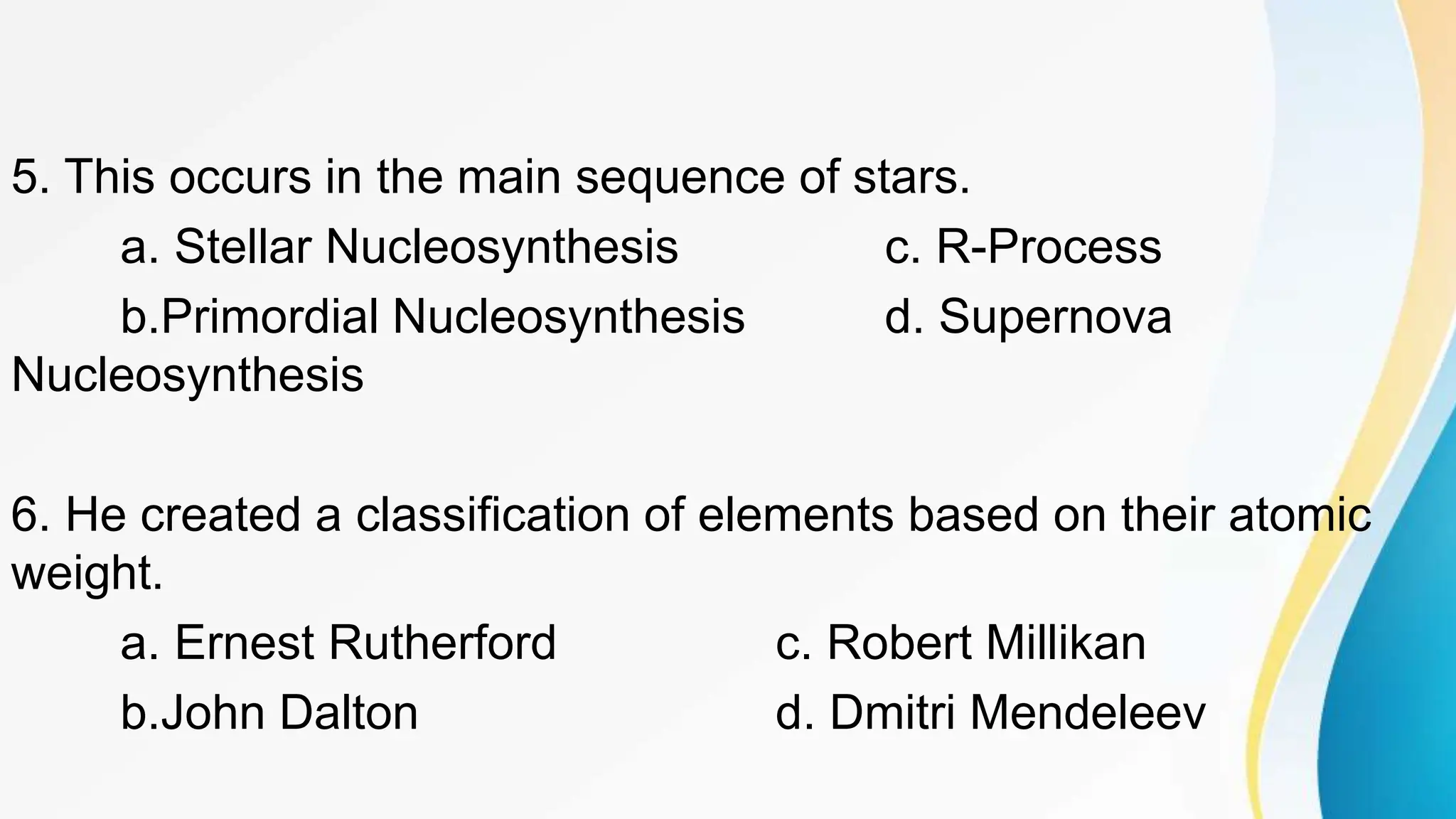 LECTURE 2-Concept of atomic Number Led to the Synthesis of New Elements ...