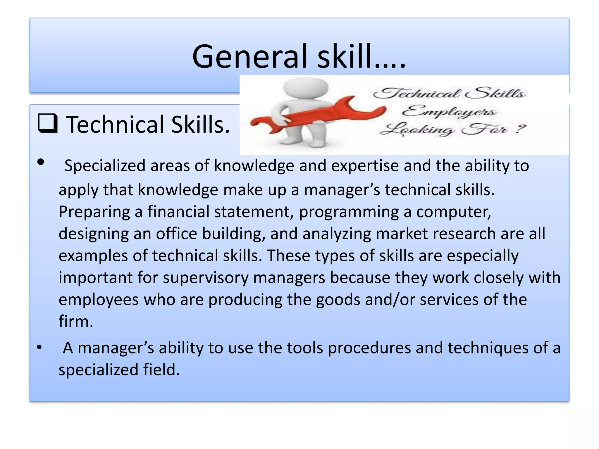 Managerial Skills | PPT